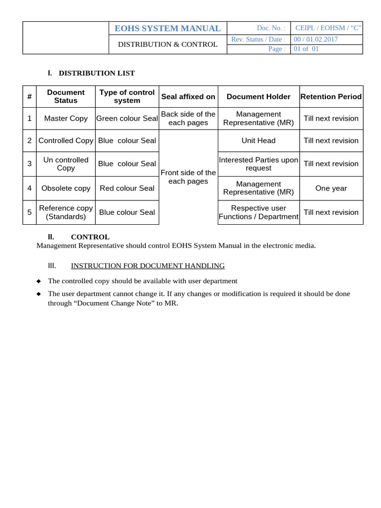 QSM C Distribution | PDF