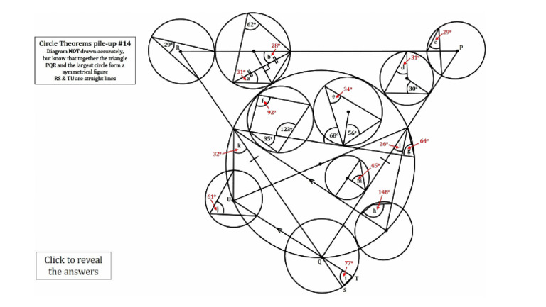 Circle Theorems Pile Up 14 | PDF