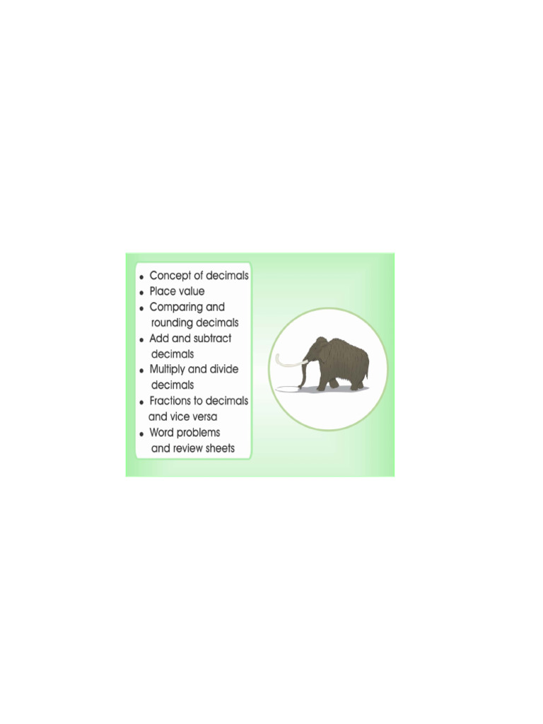 Decimals Worksheets Answer Key | PDF | Decimal | Numbers