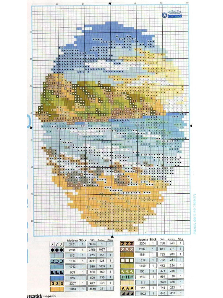 Lakeshore Cross Stitch Pattern | PDF