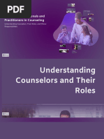2016 CACREP Standards | PDF | School Counselor | Substance Use Disorder