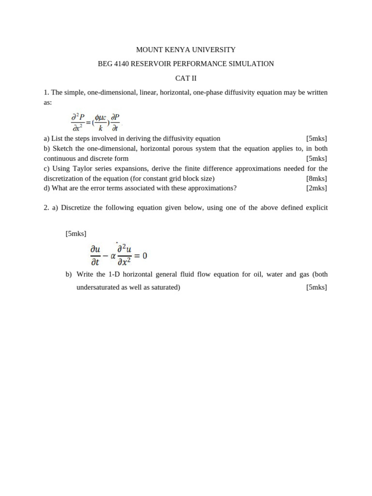 Mku May-August Cat II 2025 | PDF