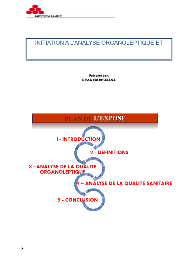 Analyse organoleptique et sanitaire du cacao | PDF | Solides de cacao ...