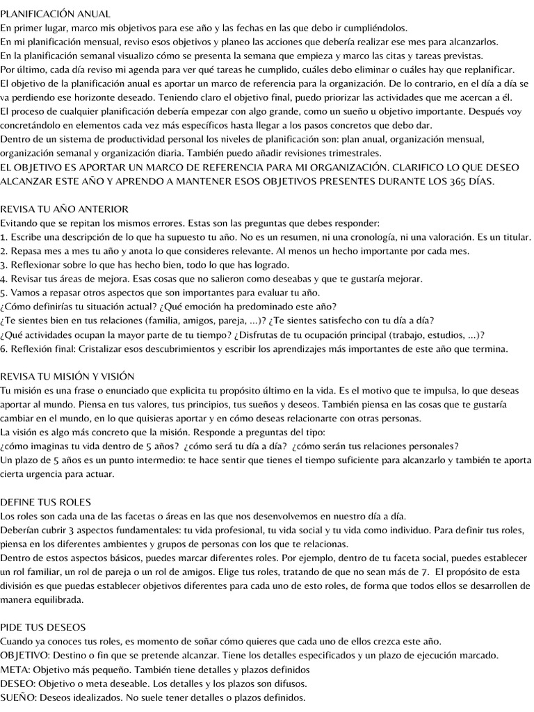Fijar Rutinas de Organización Ya Estaba Faltando en Esta Lista Algo ...