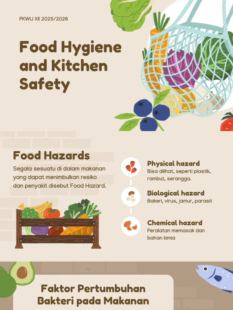 PKWU 1 Food Hygiene and Kitchen Safety | PDF