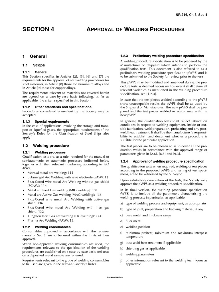 Welding Procedure Approval Guidelines | PDF | Welding | Construction