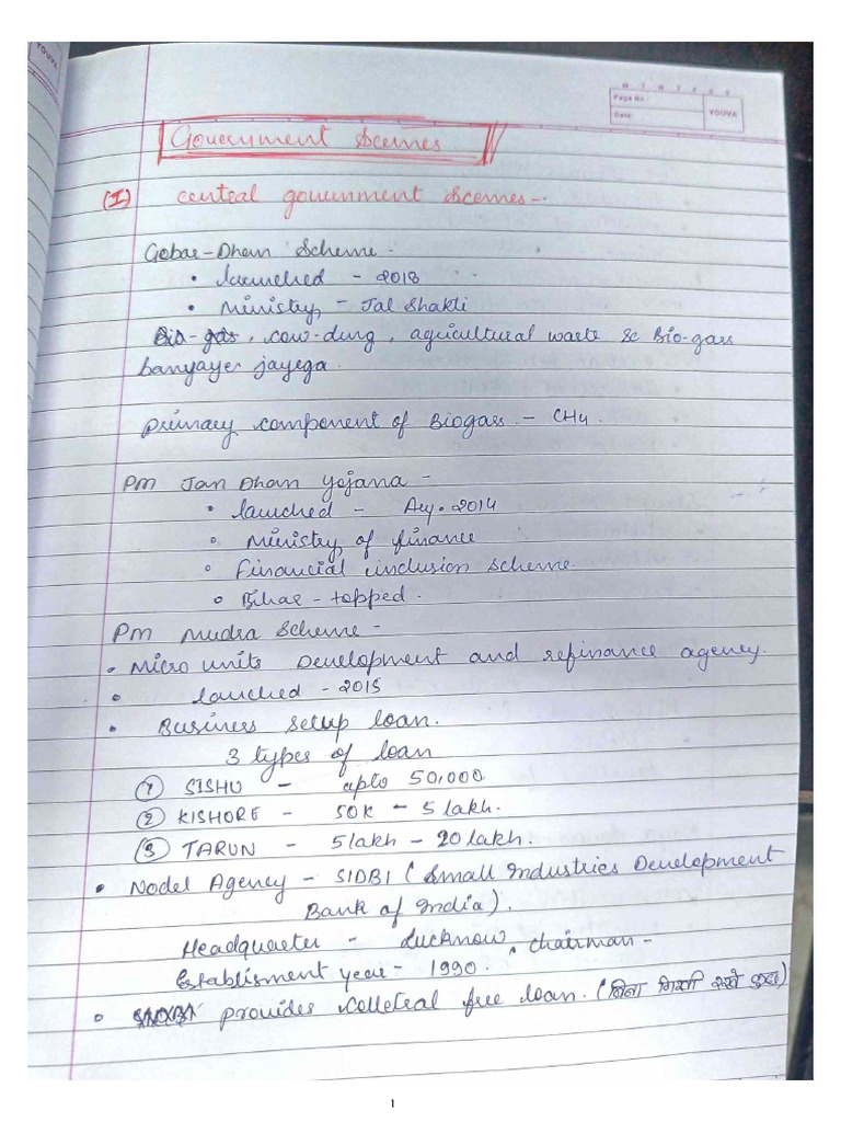 Imp Notes 1 | PDF
