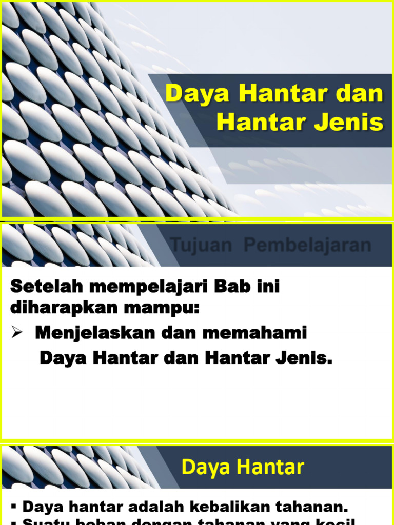 Daya Hantar dan Hantar Jenis Listrik | PDF