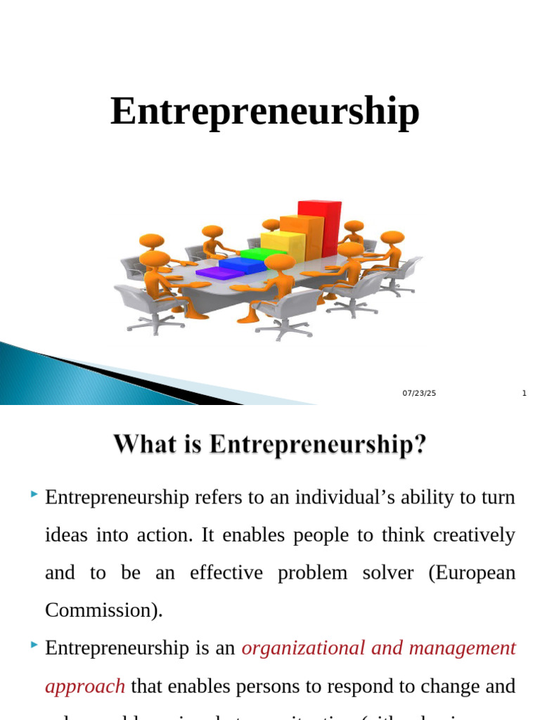 Understanding Entrepreneurship Basics | PDF | Entrepreneurship | Economies