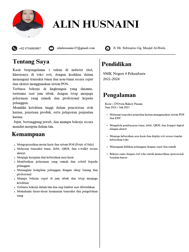 CV Alin | PDF