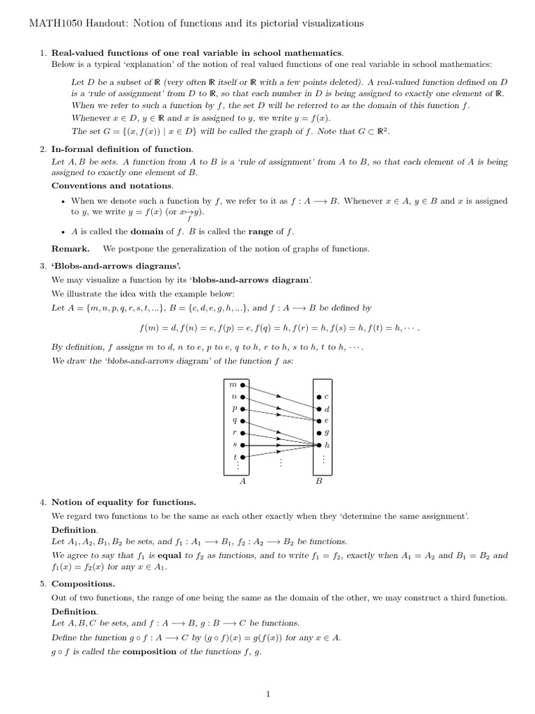 1050-t06-01 Notion of Functions and Its Pictorial Visualizations | PDF ...