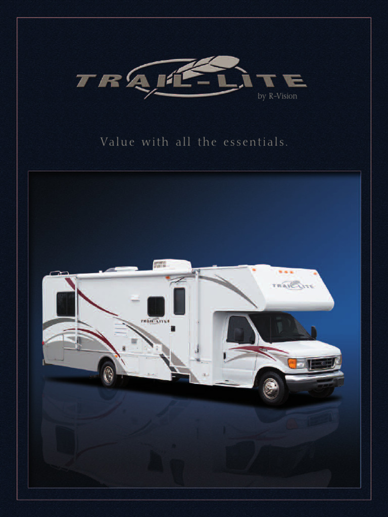 R-Vision Trail-Lite Class C06 | PDF | Recreational Vehicle | Door