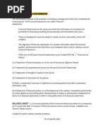 Grade 12 Income Statement & Balance Sheet | PDF