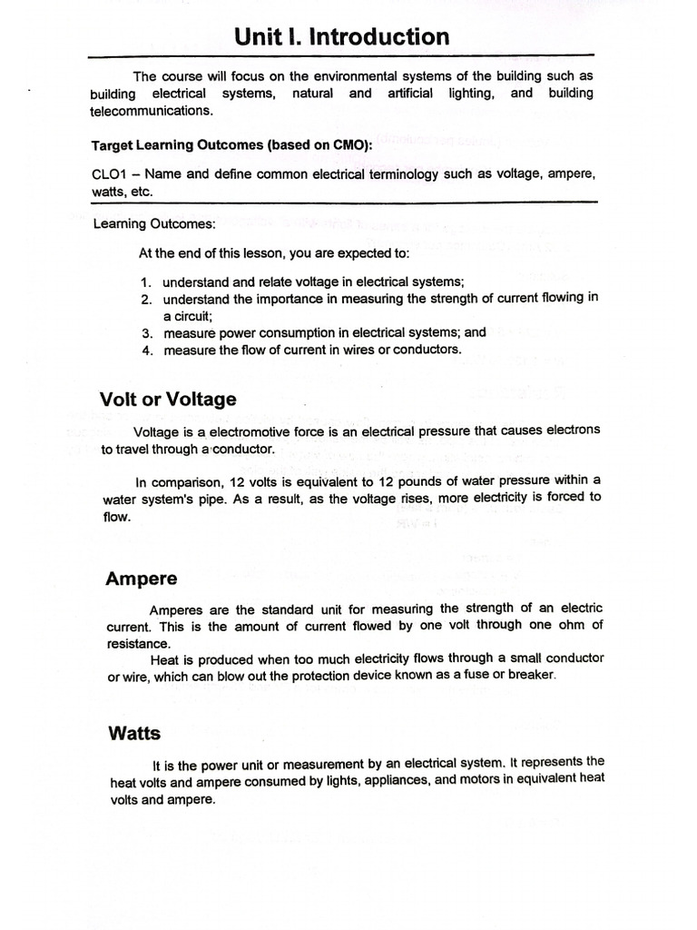 Module in Engineering Utilities 1 | PDF