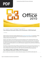 Panduan Cara Install Microsoft Office 2010 | PDF