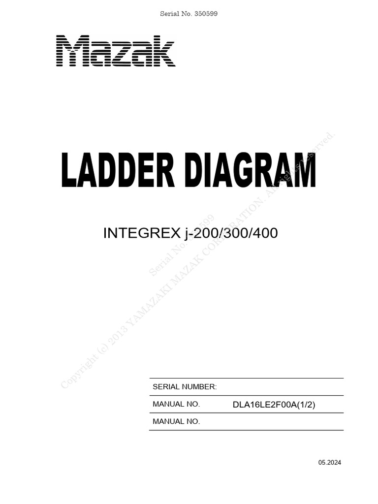 INTEGREX j-200/300/400 Ladder Diagram | PDF