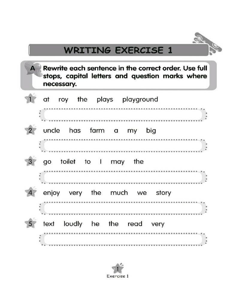 Writing 1-Ex1-4 | PDF