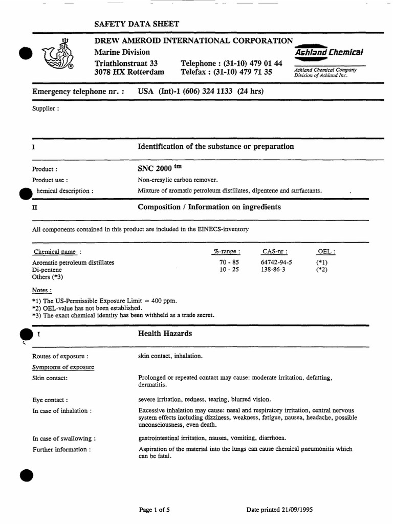 SNC 2000 | PDF