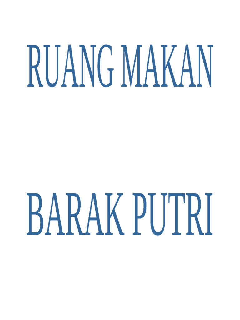 Nama Ruangan | PDF