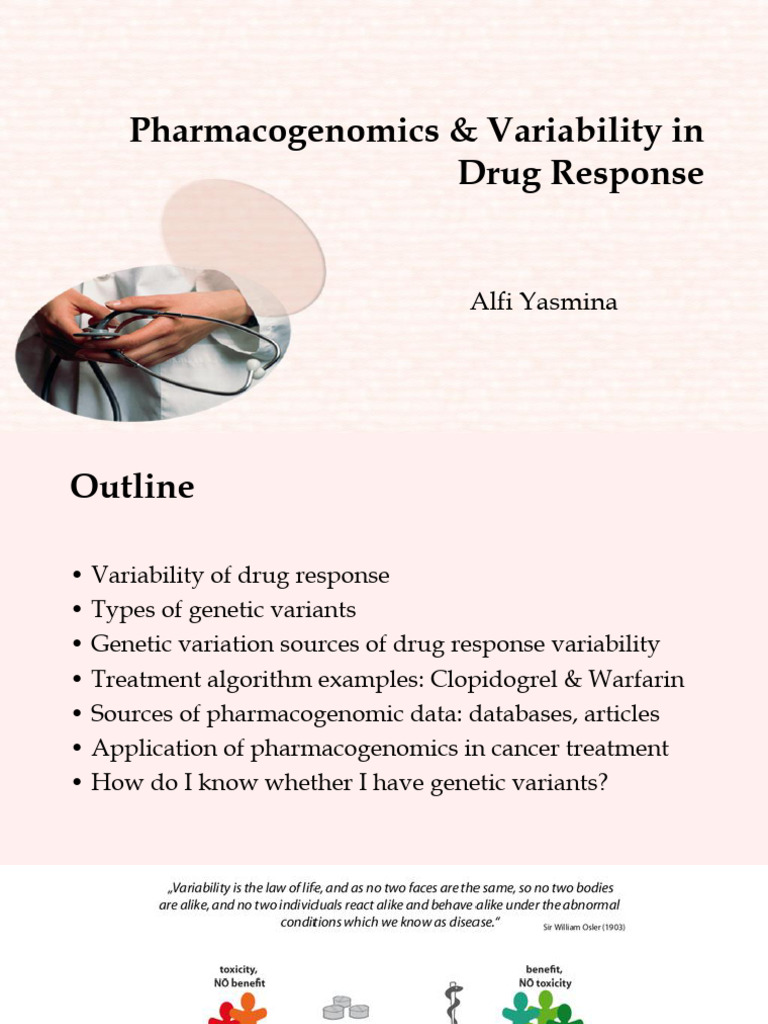 Farmakogenomik Dan Variabilitas Respons Obat-2025 | PDF ...