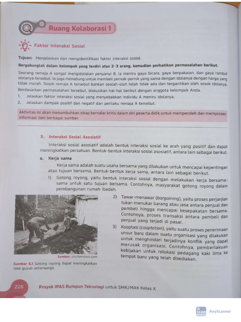 Bentuk Interaksi Sosial | PDF