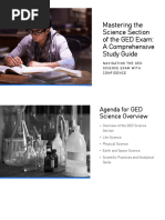 GED Mathematics Formula Sheet | PDF