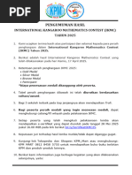 Panduan OPSI SMA Tahun 2025 | PDF