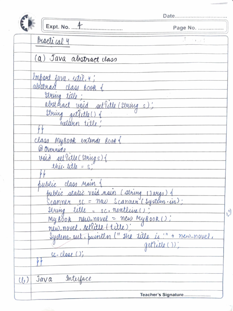 Java Practical 4-5-6 | PDF