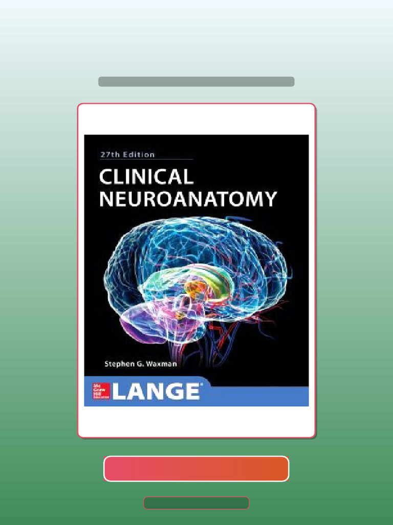 Clinical Neuroanatomy 27th Edition Download Instantly | PDF | Magnetic ...