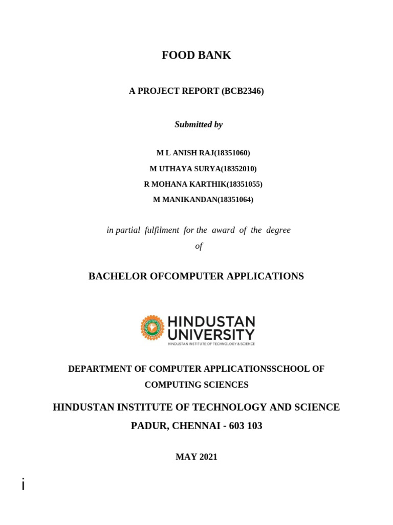Food Donation Application Overview | PDF | Software Testing | Unit Testing