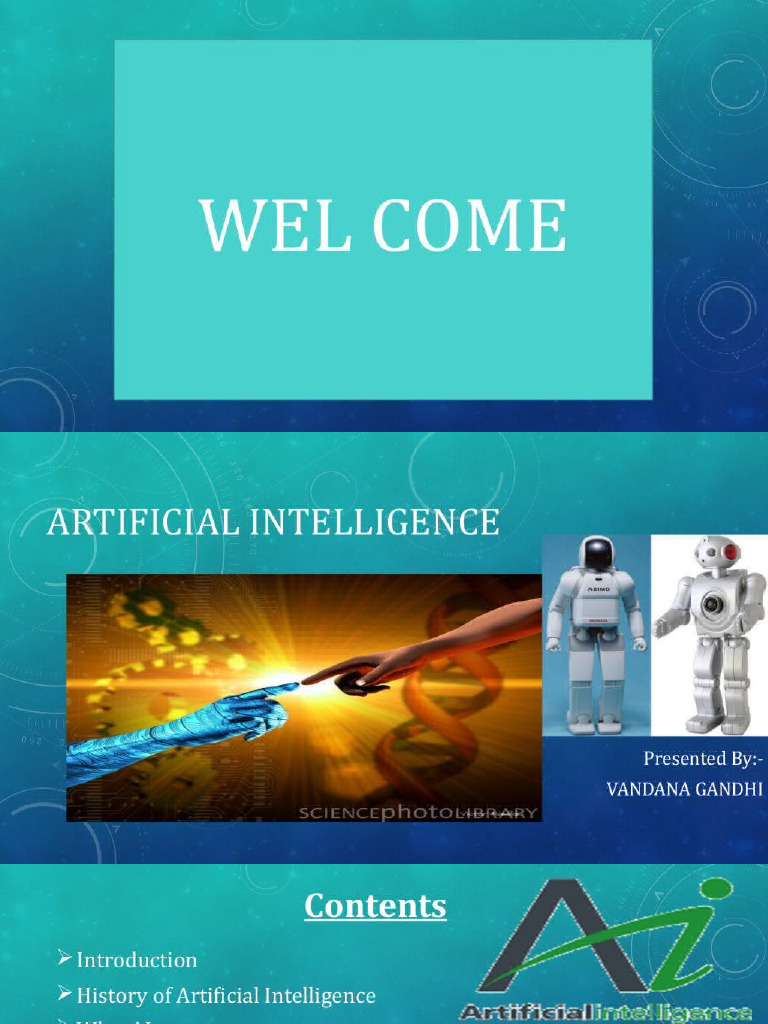 Artificial-Intelligenceppt-44690011 Project Class 9 | PDF