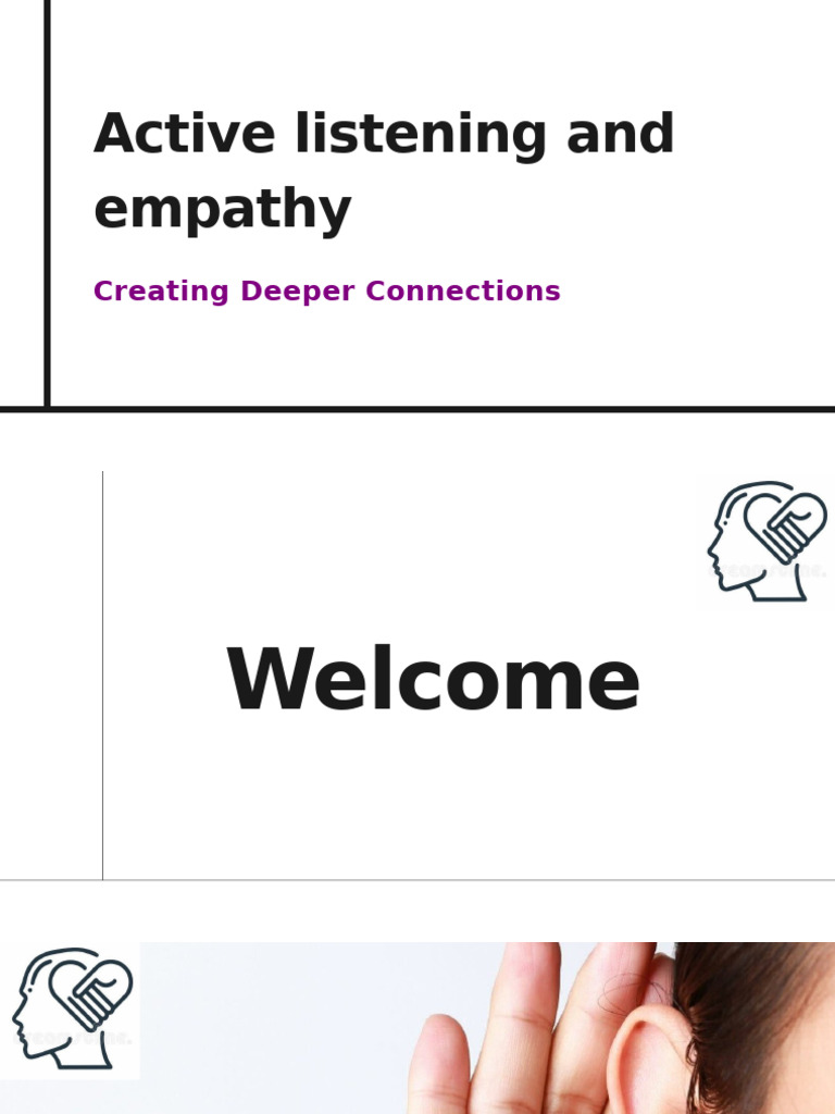 Active Listening and Empathy 20250625 155829 0000 | PDF