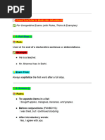 English Grammar Cheat Sheet | PDF | Verb | Semantics
