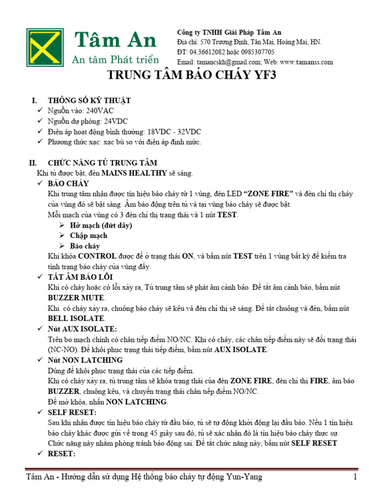 Yf3 HDSD | PDF