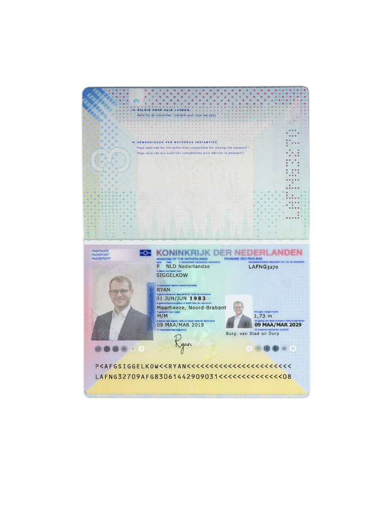 Netherlands Passport | PDF