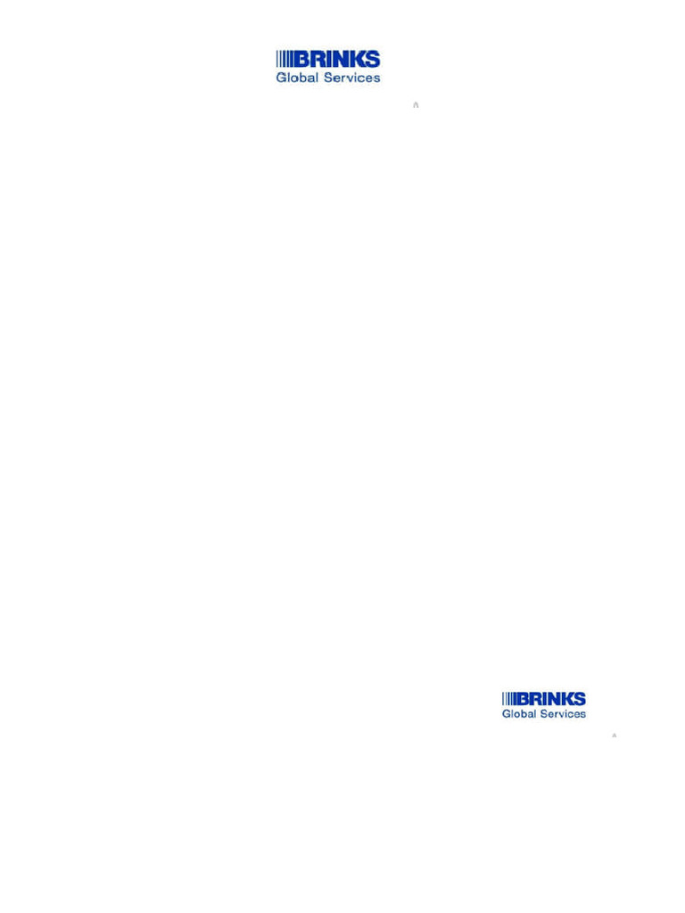 License The Brinks Company Official Clean | PDF