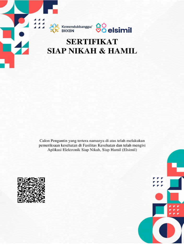 Sertifikat Catin | PDF