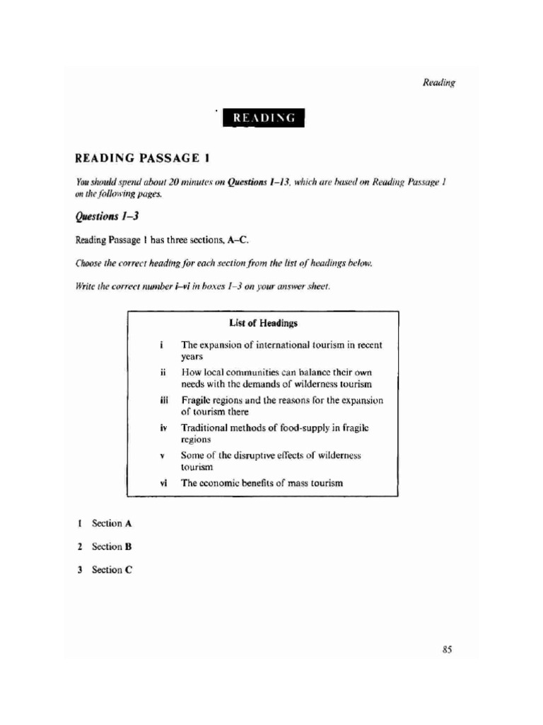 Book 5 Test 4 Reading Section Passage One | PDF