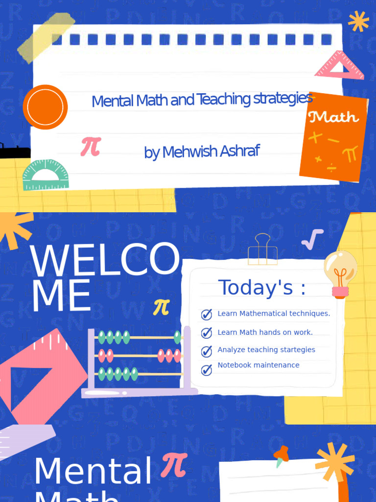 Mental Math Teaching Strategies Guide | PDF