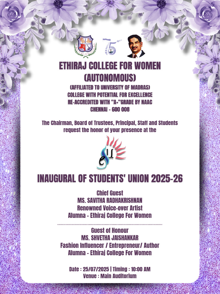 Inaugural Invite | PDF