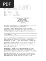 Resident Evil 1 Walkthrough | PDF | Elevator | Door