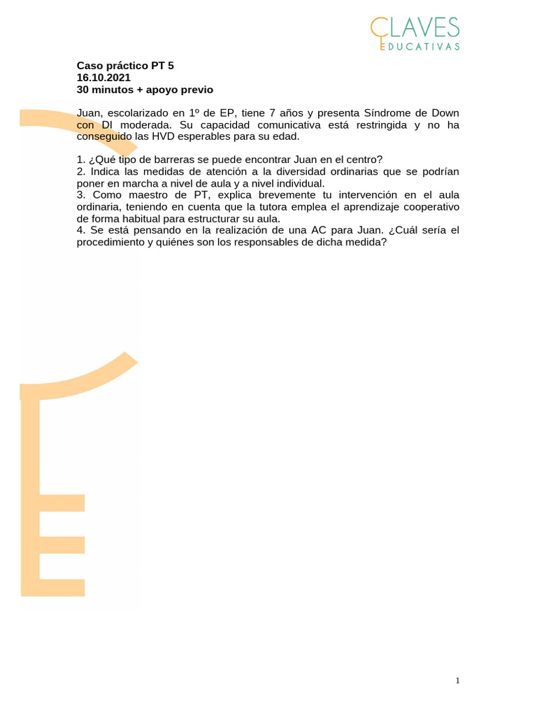 Caso Práctico 5 PT 16.10 | PDF