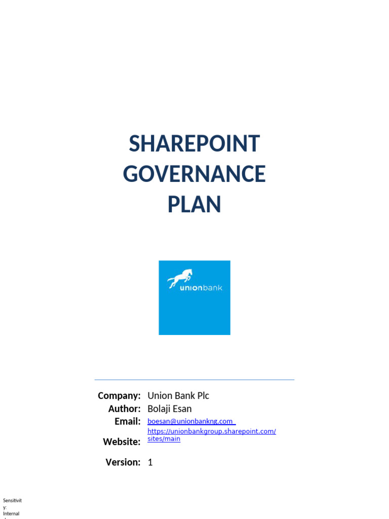 SharePoint Governance Plan SharePoint Maven | PDF | Share Point | Metadata