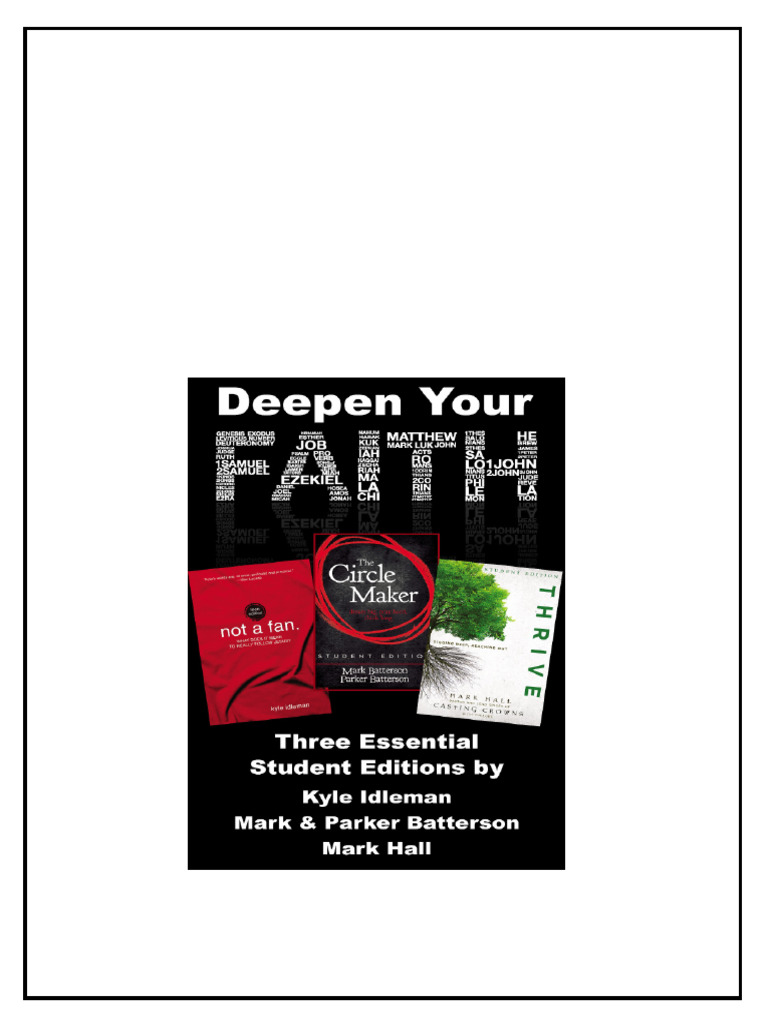 Deepen Your Faith Various Authors Mark Batterson Parker Batterson Mark Hall Tim Luke pdf ...