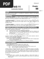 IND AS - 11 Construction Contracts | PDF | Revenue | Income Statement