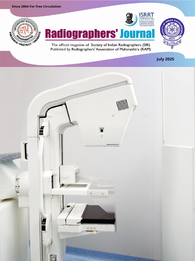 Radiographers' Journal July 2025 | PDF | Radiology | Medical Imaging