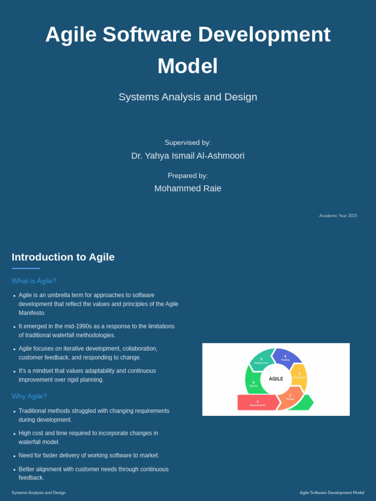 Agile Software Development Overview | PDF | Agile Software Development ...