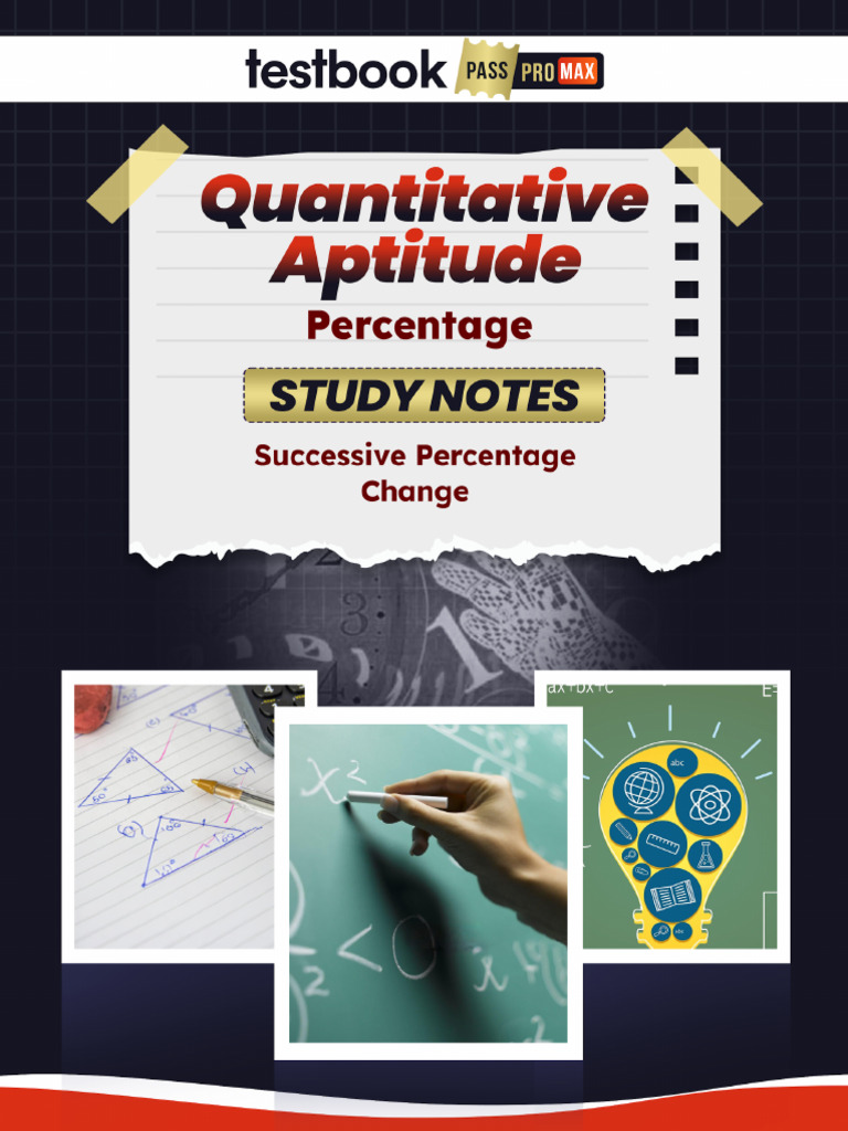 Successive Percentage Change | PDF | Percentage | Ratio