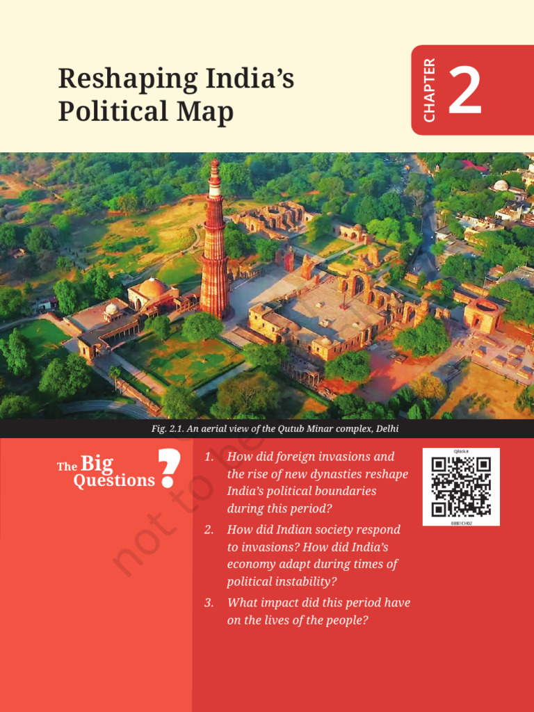 Reshaping India's Political Map (NCERT) (From New Class 8th Textbook ...