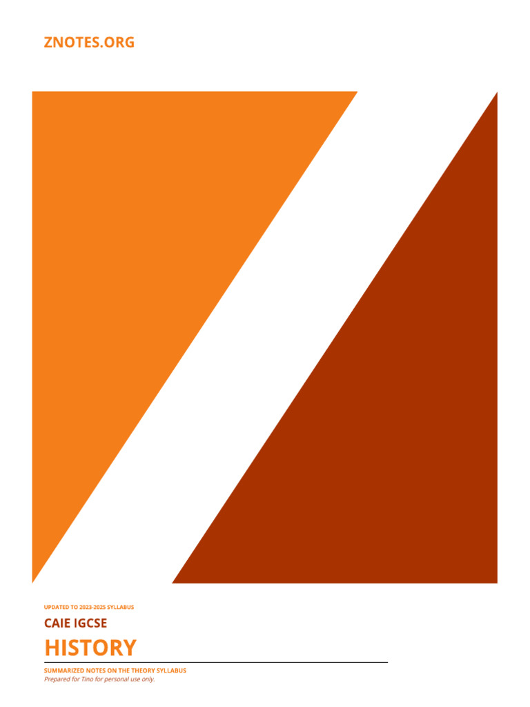 CAIE-IGCSE-History - Depth Study (D) - The United States, 1919-41 | PDF ...